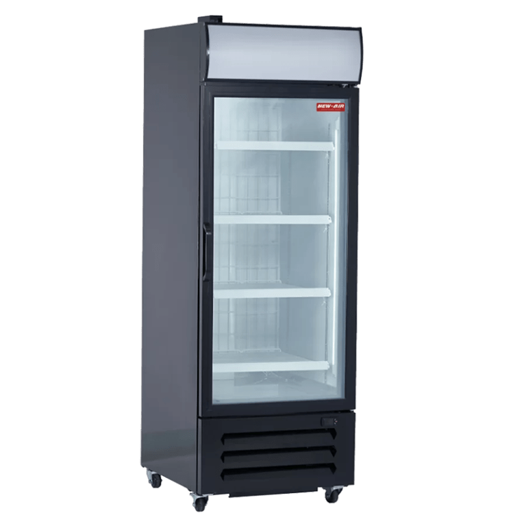Glass Door Freezers | Grocery Store Freezer | New Air Refrigeration ...