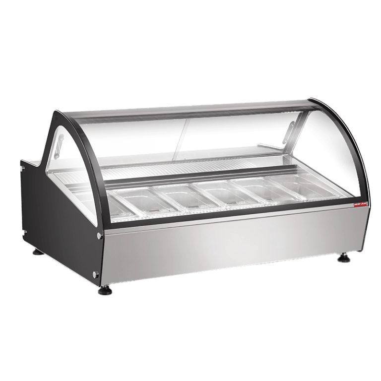 Countertop Gelato Display | Ice Cream Shop Equipment | New Air ...