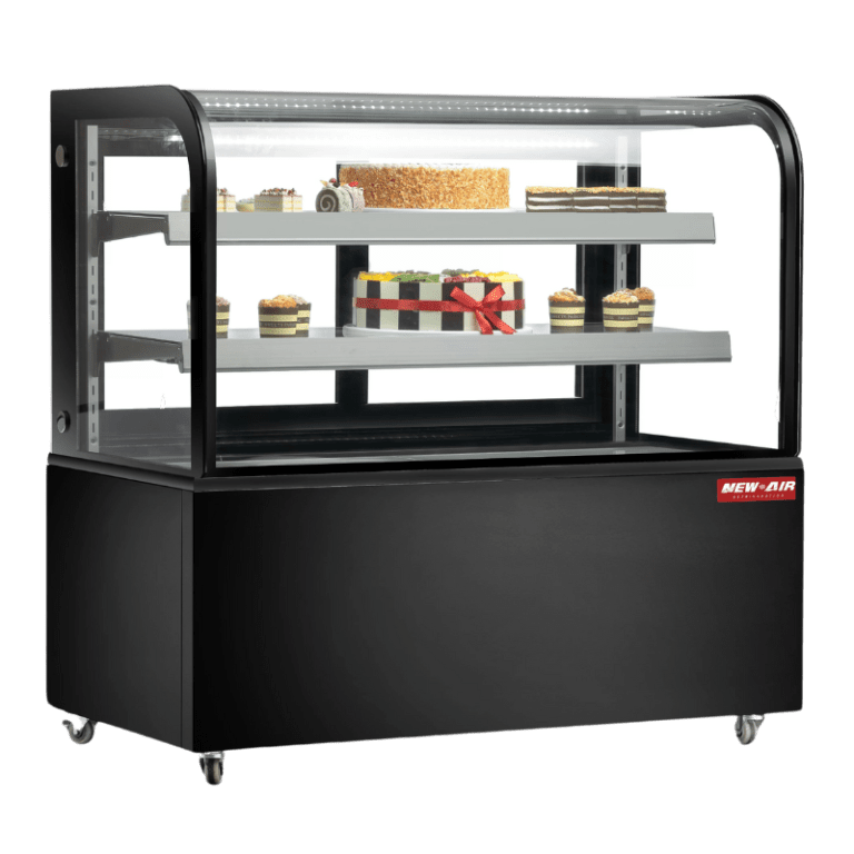 Curved Glass Display | Frigo commercial | New Air Refrigeration | Montréal