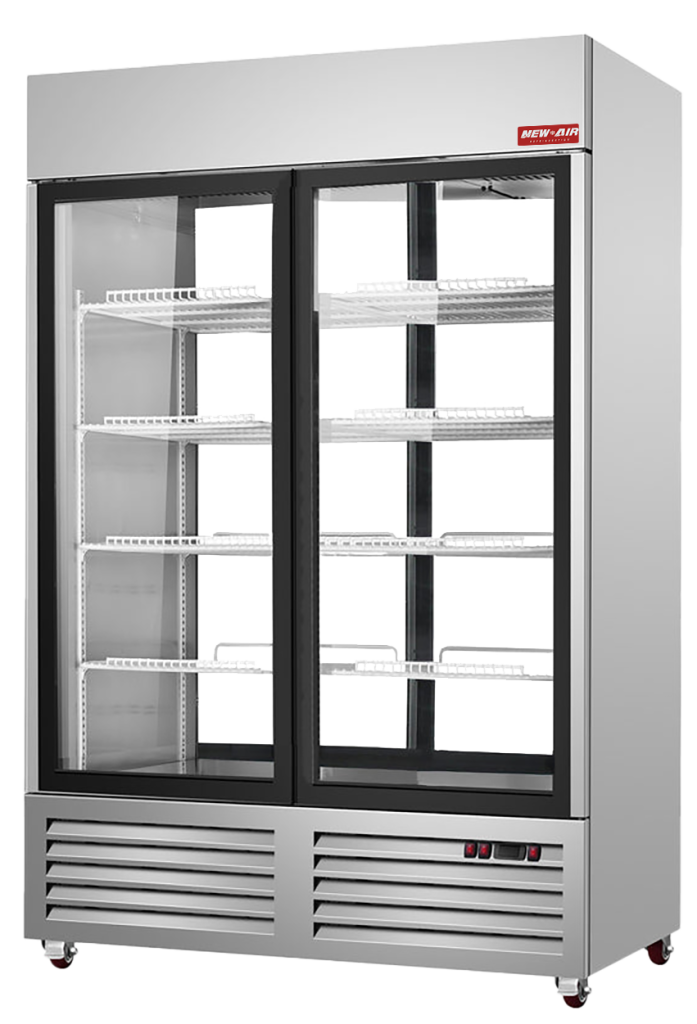 Glass Door Pass-Through Refrigerator | New Air Refrigeration